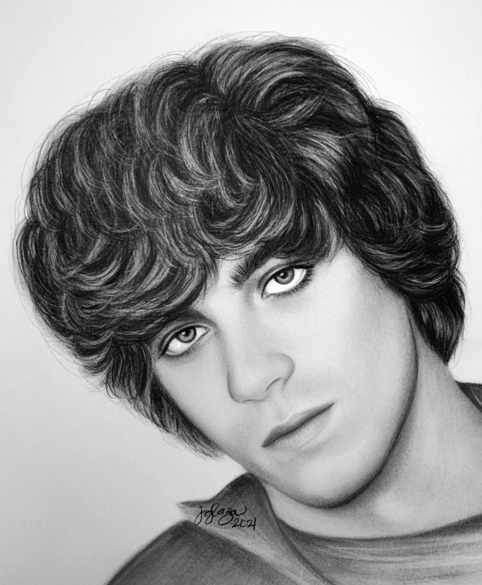 Theodore Nott Fancast for Harry Potter Fanfiction Charcoal - Etsy