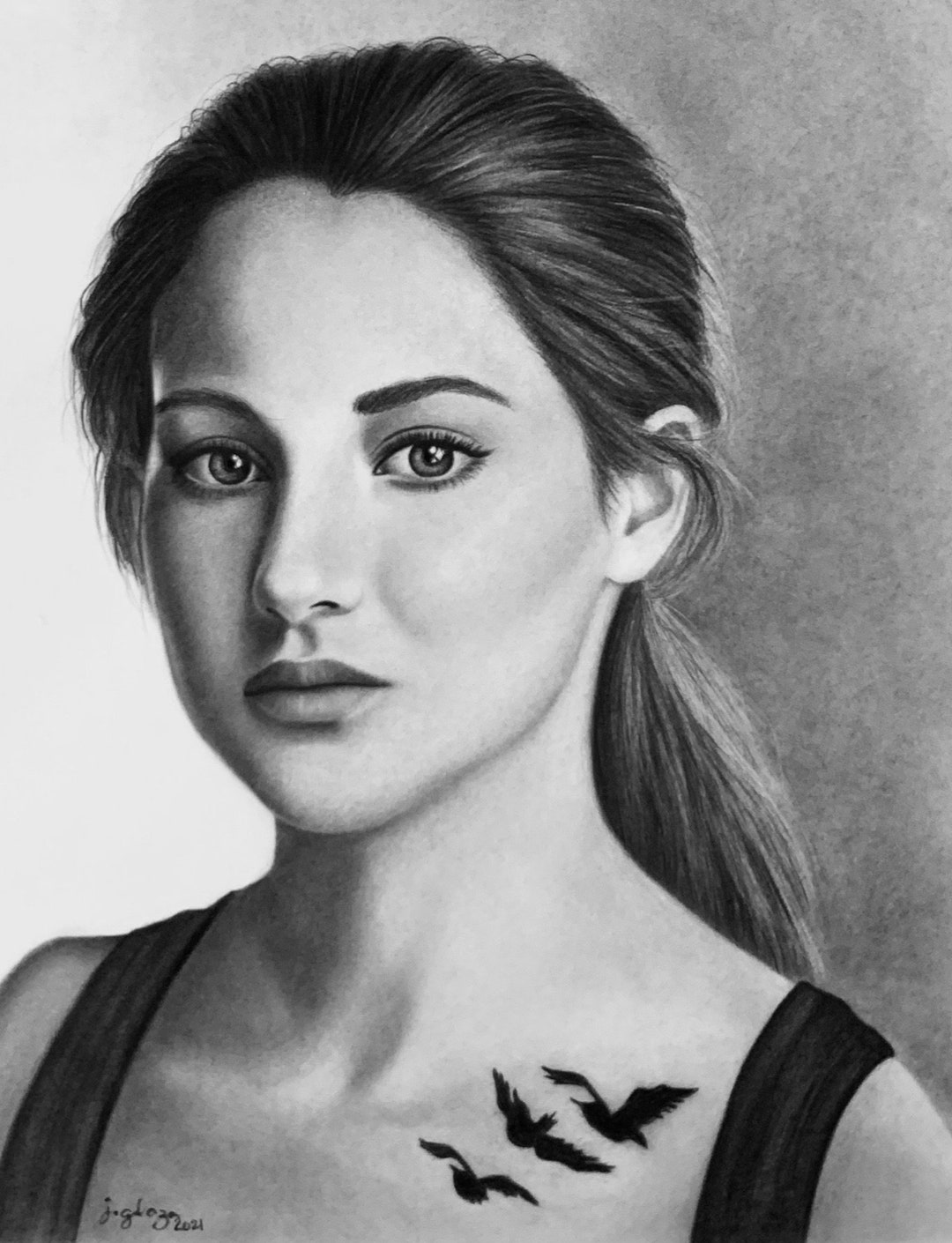 How To Draw Tris Divergent Tattoo