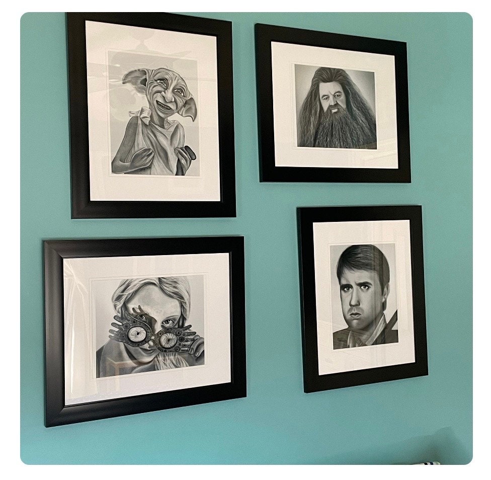 Neville Longbottom Charcoal Drawing 8.5 X 11 Professional - Etsy