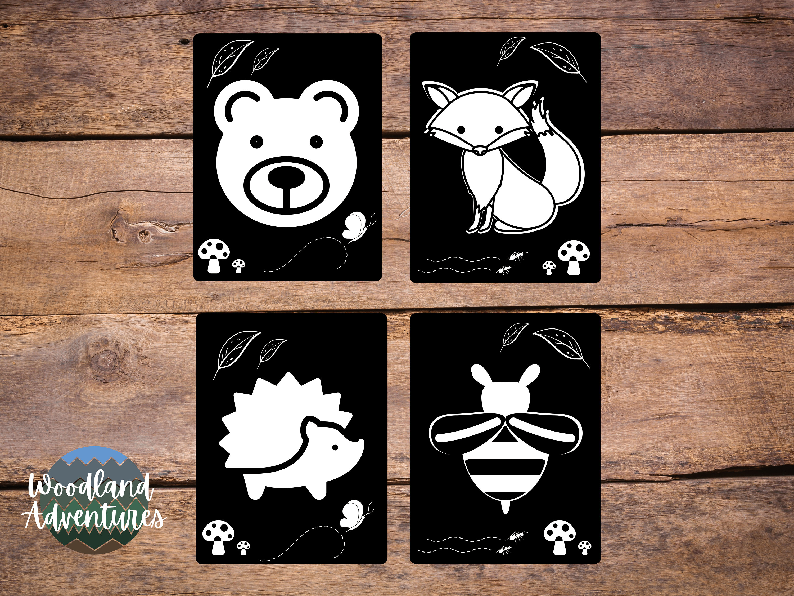 High Contrast Cards • Infant • PDF • Printable - Etsy