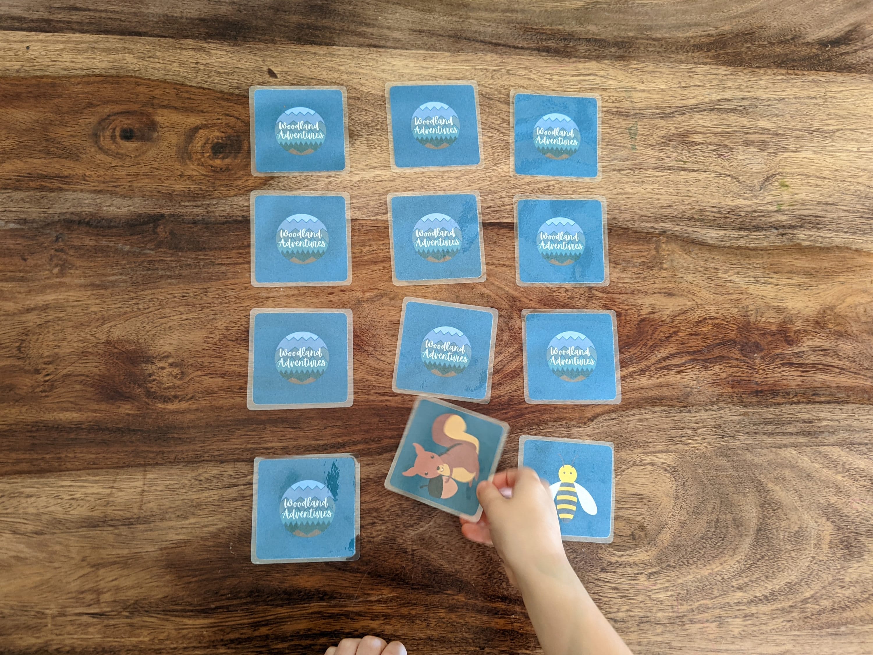 Memory Card Game • Woodland • PDF • Printable - Etsy