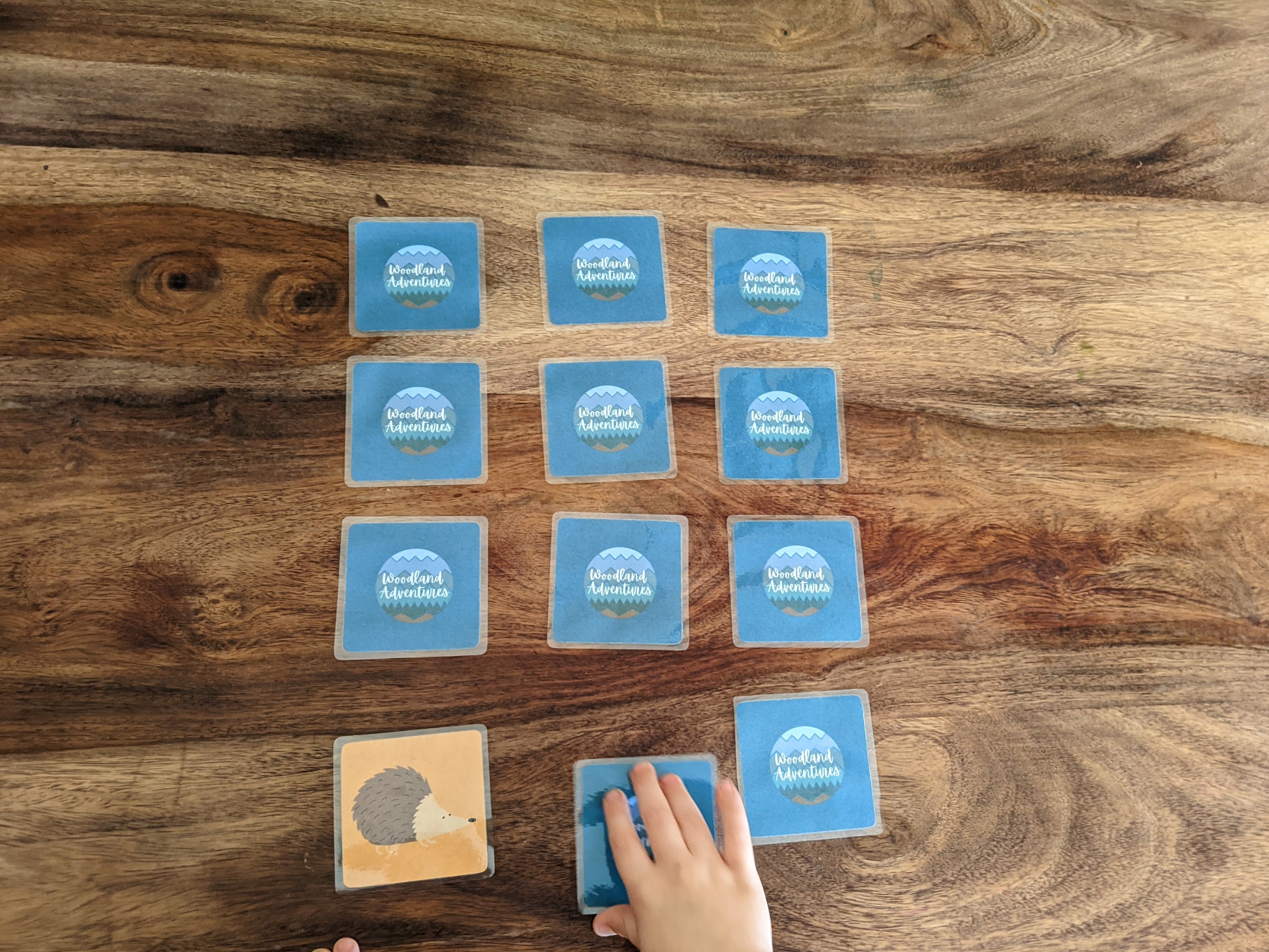 Memory Card Game • Woodland • PDF • Printable - Etsy