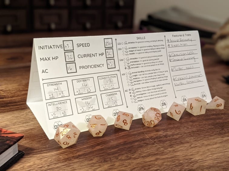 Ultimate Dnd Character Sheet Set for Kids • Custom Nameplate & Spell ...