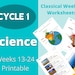 Cycle 1 Science Classical Weekly Worksheets Weeks 13-24 - Etsy