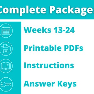 Cycle 1 - Science - Classical Weekly Worksheets - Weeks 13-24 - Etsy