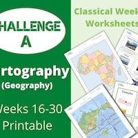 Geography Word Search Puzzles With Maps Printable Bundle - Etsy