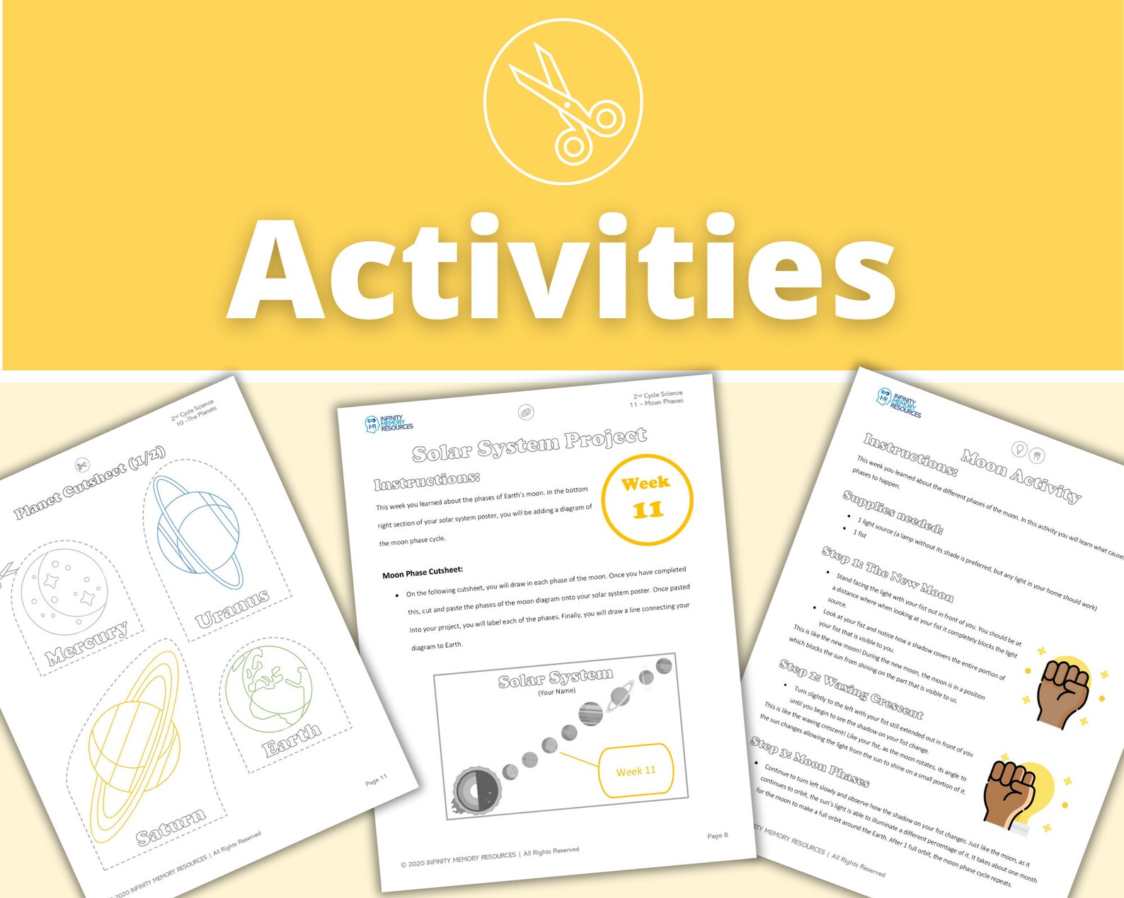 Cycle 2 - Science - Classical Weekly Worksheets - Weeks 1-12 - Etsy
