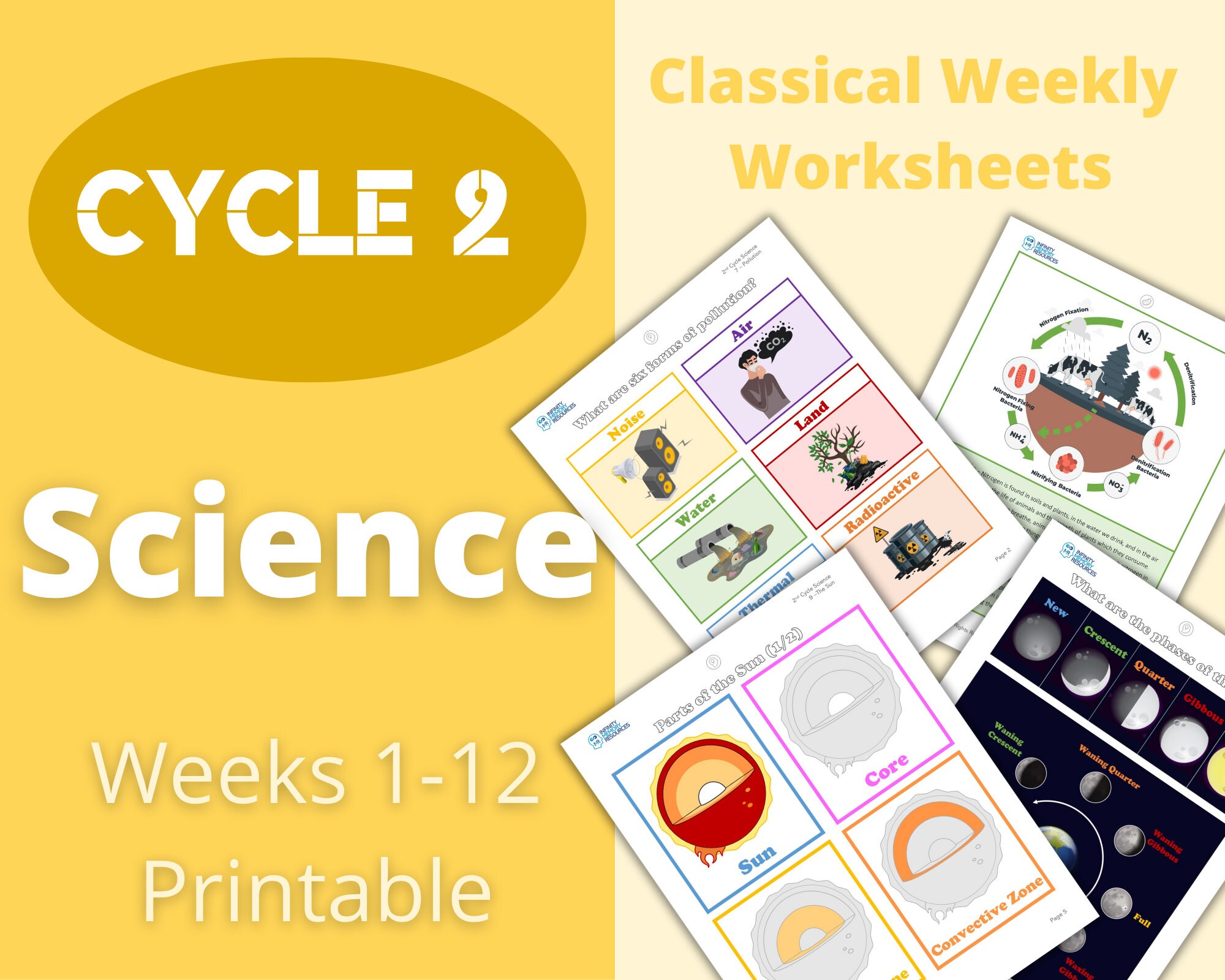 Hojas De Trabajo De Ciencias Segunda