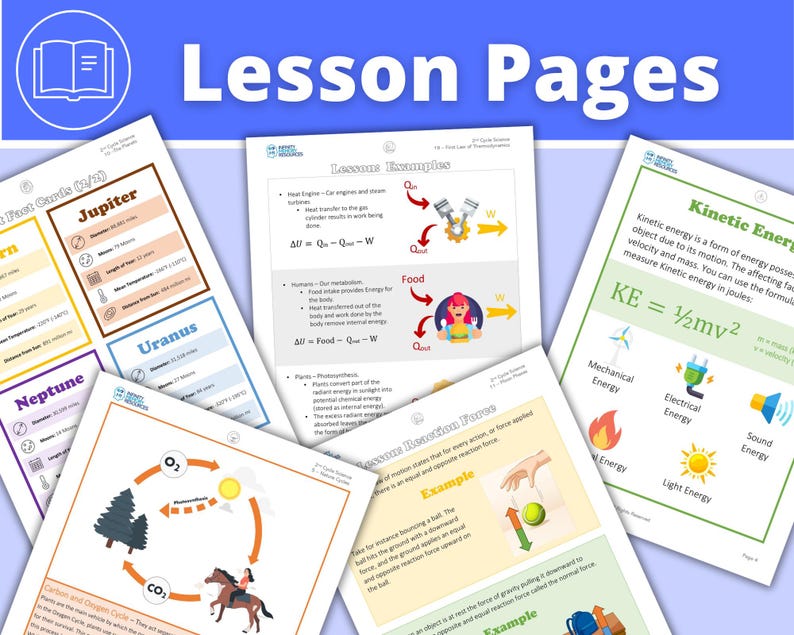 Cycle 2 - Science - Classical Weekly Worksheets - 24 Weeks - Etsy