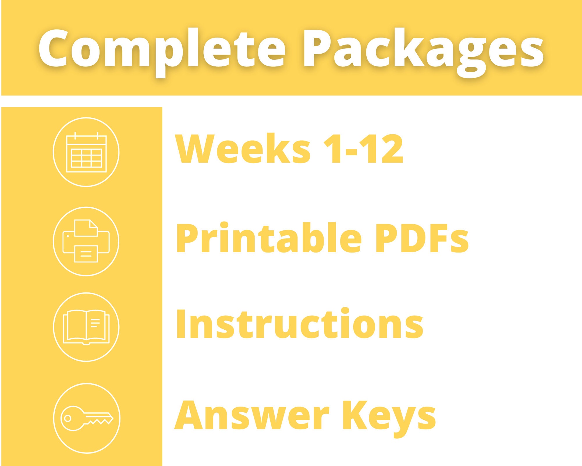 Cycle 2 - Science - Classical Weekly Worksheets - Weeks 1-12 - Etsy