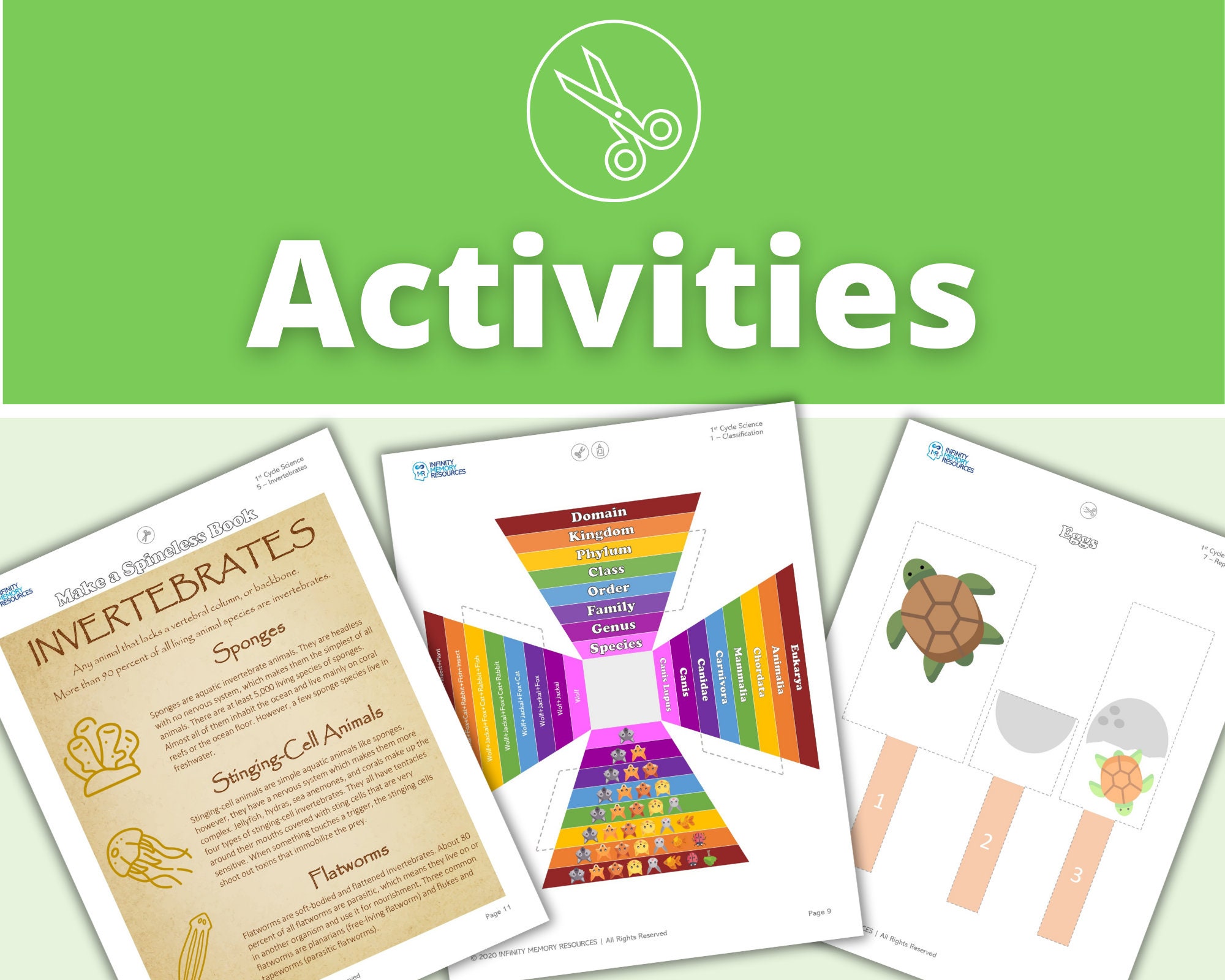 Cycle 1 - Science - Classical Weekly Worksheets - Weeks 1-12 - Etsy