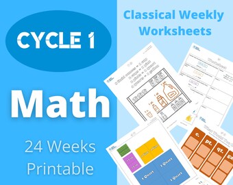Cycle 2 Science Classical Weekly Worksheets Weeks 1-12 - Etsy