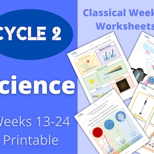 Cycle 1 Math Classical Weekly Worksheets 24 Weeks - Etsy