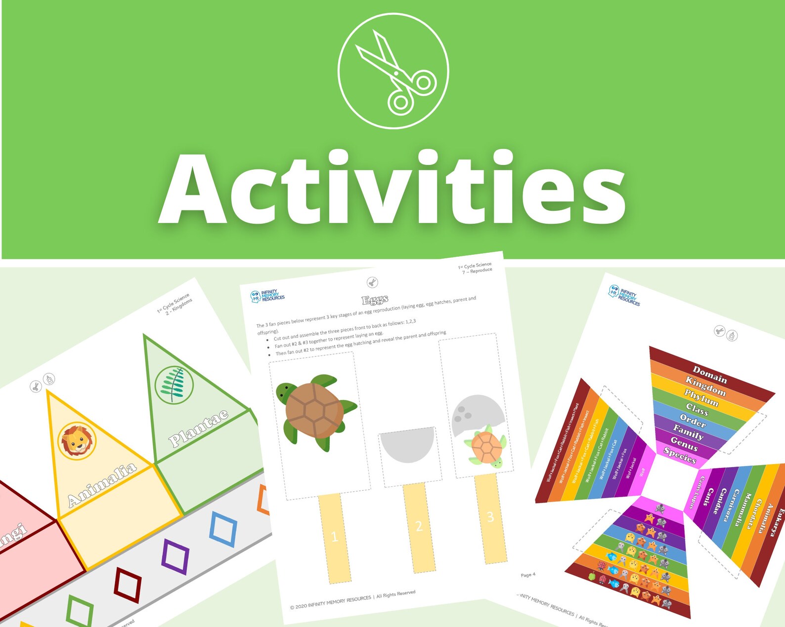 Cycle 1 Science Classical Weekly Worksheets Weeks 1-12 - Etsy