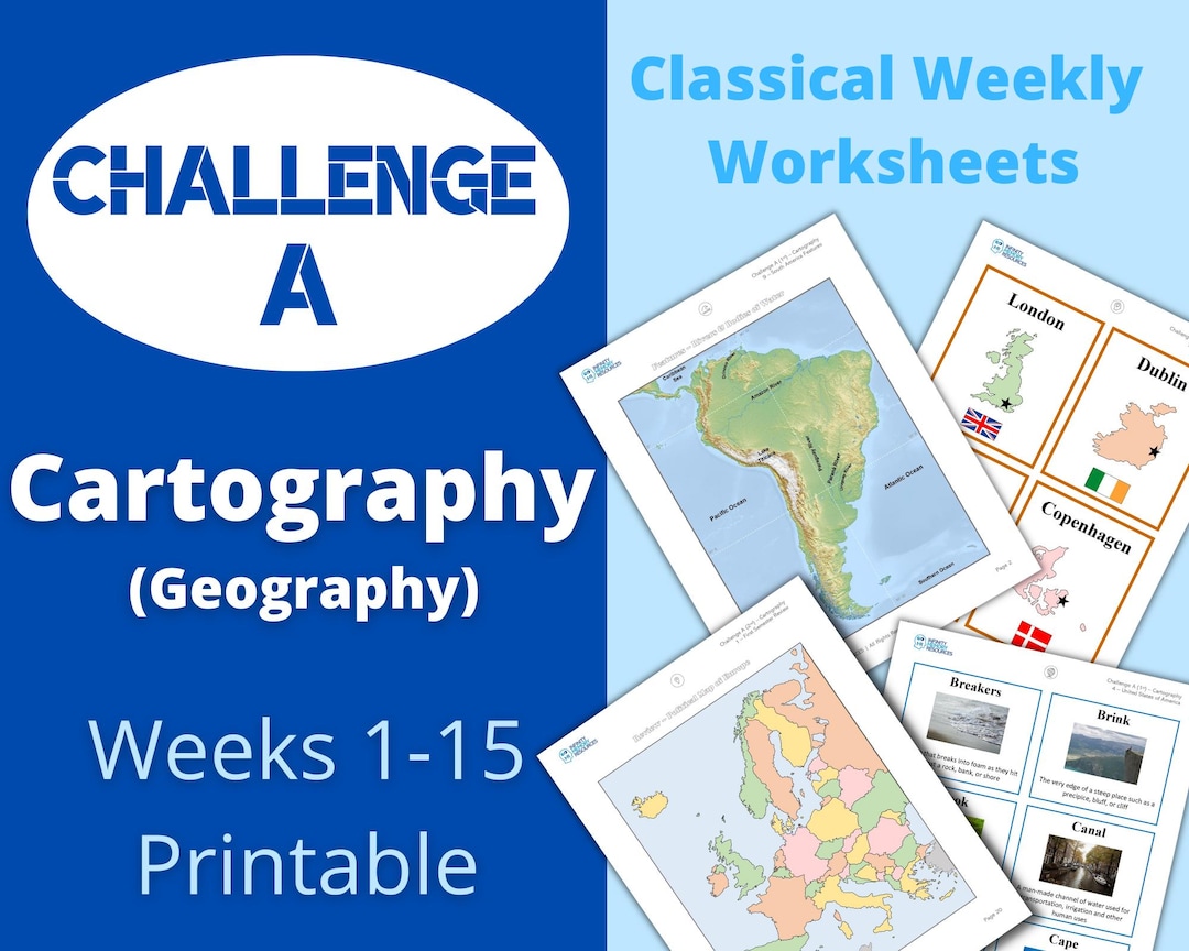 Challenge A (weeks 1-15) - Cartography (geography) - Classical Weekly ...