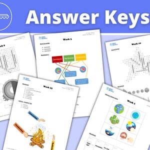 Cycle 2 - Science - Classical Weekly Worksheets - 24 Weeks - Etsy