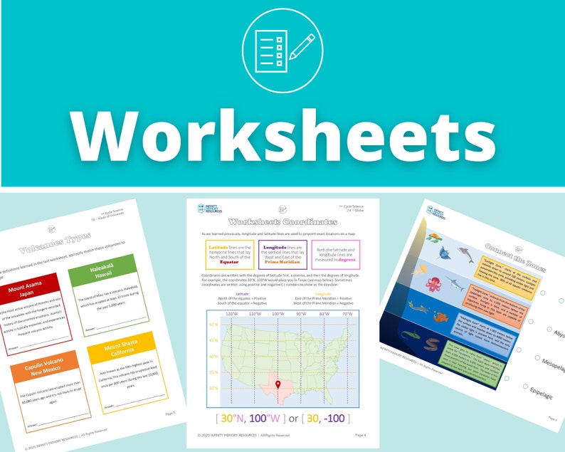Cycle 1 Science Classical Weekly Worksheets Weeks 13-24 - Etsy