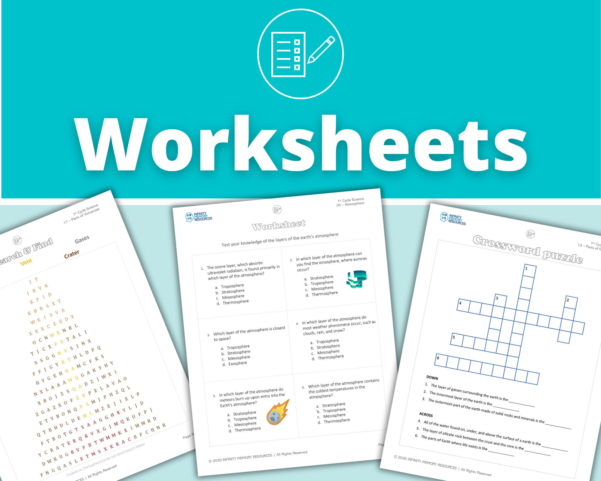 Cycle 1 - Science - Classical Weekly Worksheets - Weeks 13-24 - Etsy