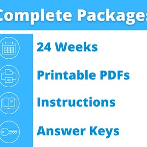 Cycle 1 - Math - Classical Weekly Worksheets - 24 Weeks - Etsy