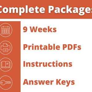 Challenge A - Anatomy - Classical Weekly Worksheets - 9 Weeks - Etsy