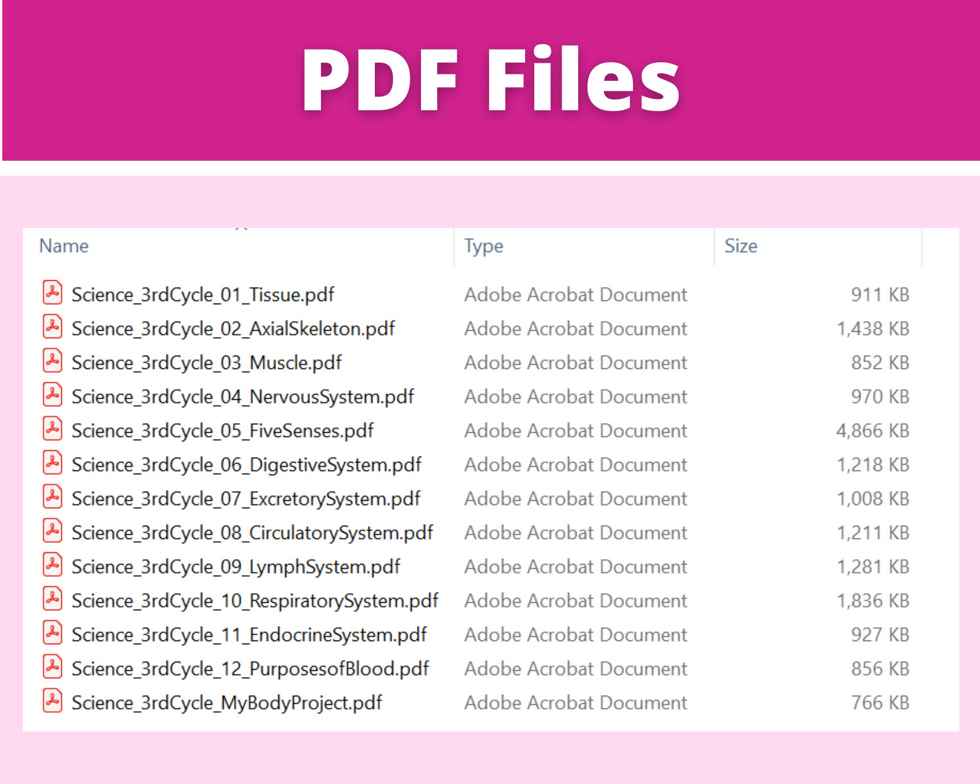Cycle 3 Science Classical Weekly Worksheets Weeks 1-12 - Etsy