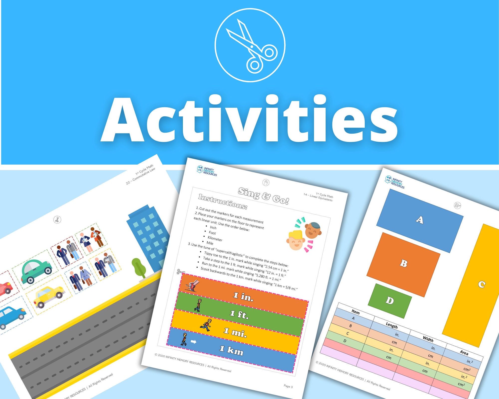 Cycle 1 - Math - Classical Weekly Worksheets - 24 Weeks - Etsy