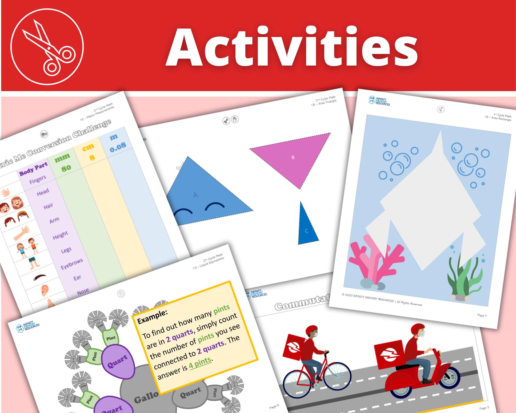 Cycle 2 - Math - Classical Weekly Worksheets - 24 Weeks - Etsy