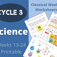 Cycle 1 Math Classical Weekly Worksheets 24 Weeks - Etsy