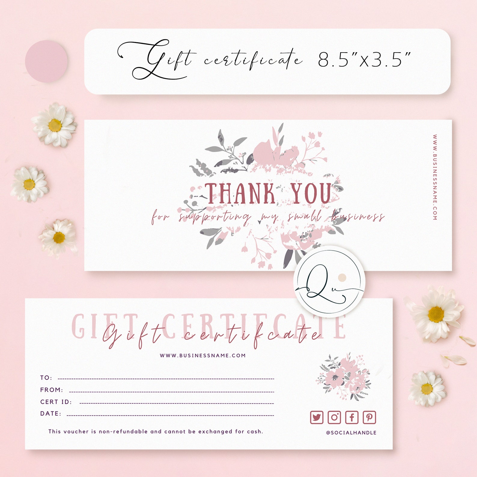 Editable Branding Kit Canva Brand Package Inserts Template | Etsy Canada