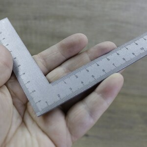 Stainless Steel Measuring Tool, Stainless Steel Ruler, Scale Metal ...