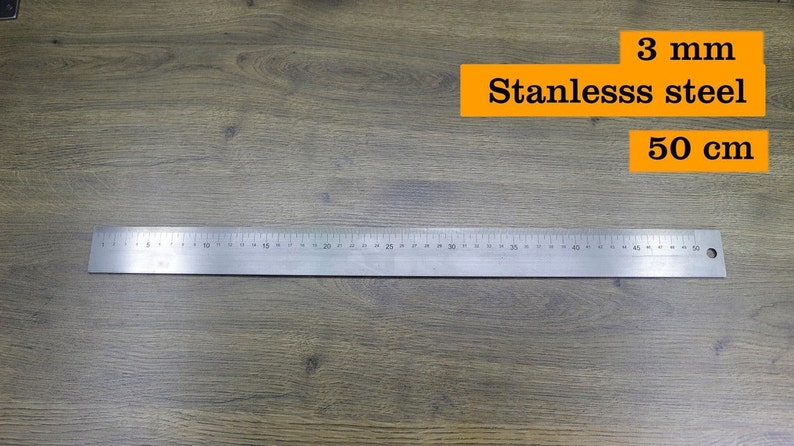 Stainless Steel Measuring Tool, Stainless Steel Ruler, Scale Metal ...