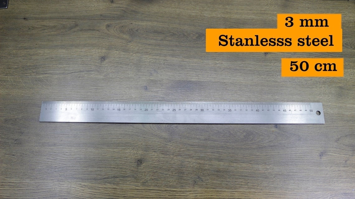Stainless Steel Measuring Tool, Stainless Steel Ruler, Scale Metal ...