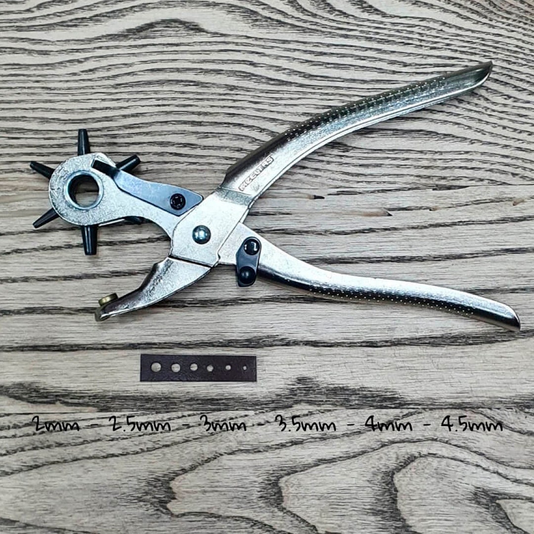 Revolving Leather Punch Pliers Leather Punching Tool Ideal for Making ...