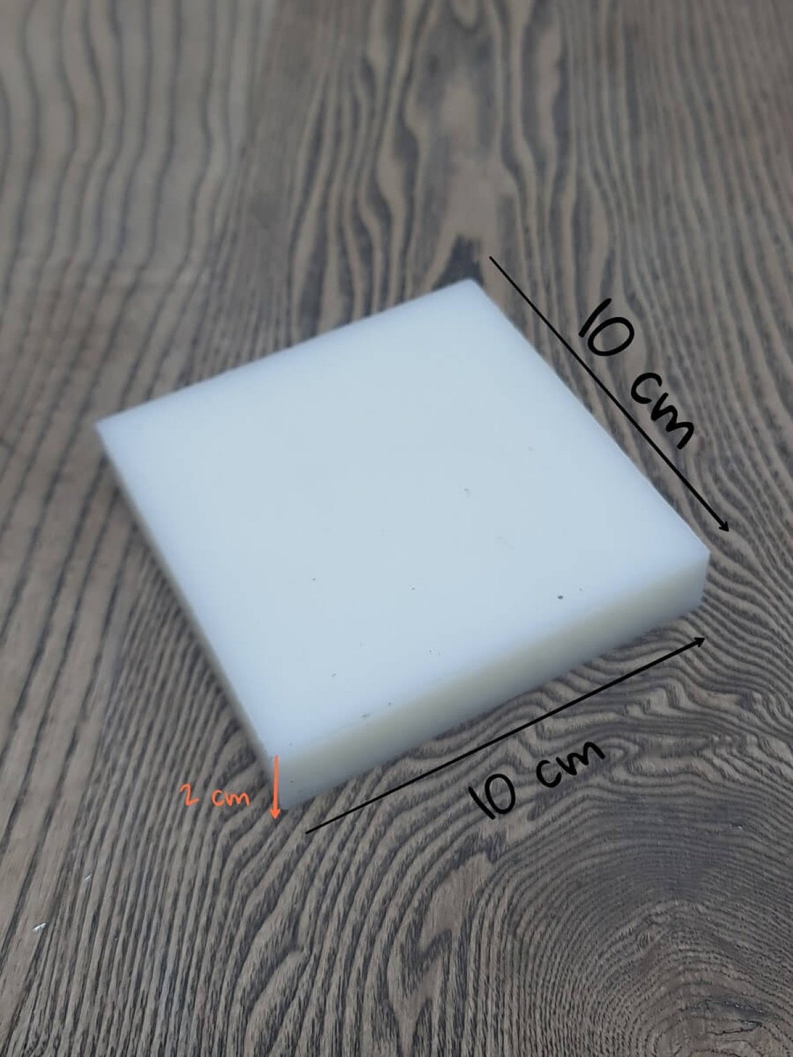 Leather Craft Rubber Mats Mute Board Translucent Cutting Hole Punch ...