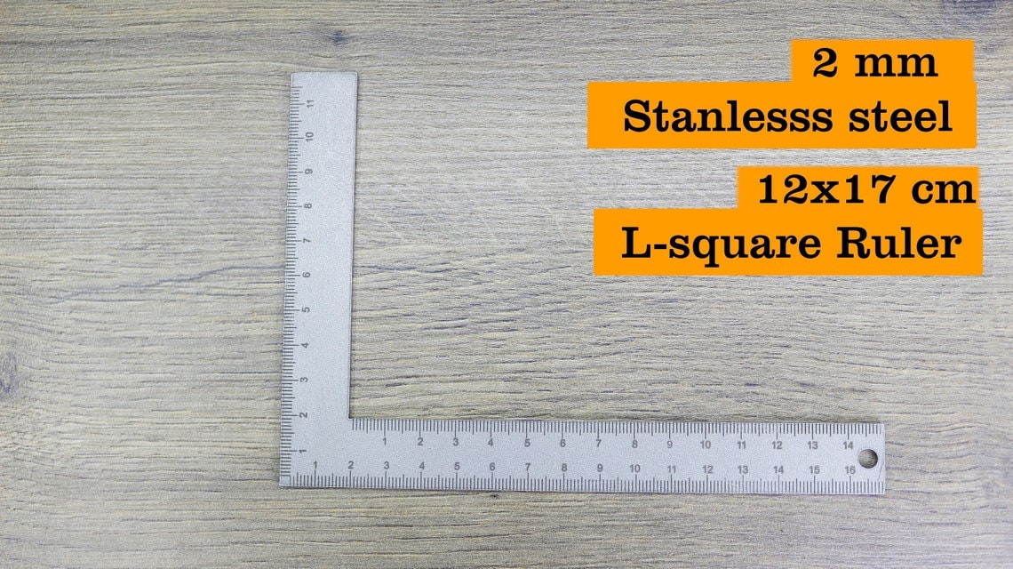 Stainless Steel Measuring Tool, Stainless Steel Ruler, Scale Metal ...
