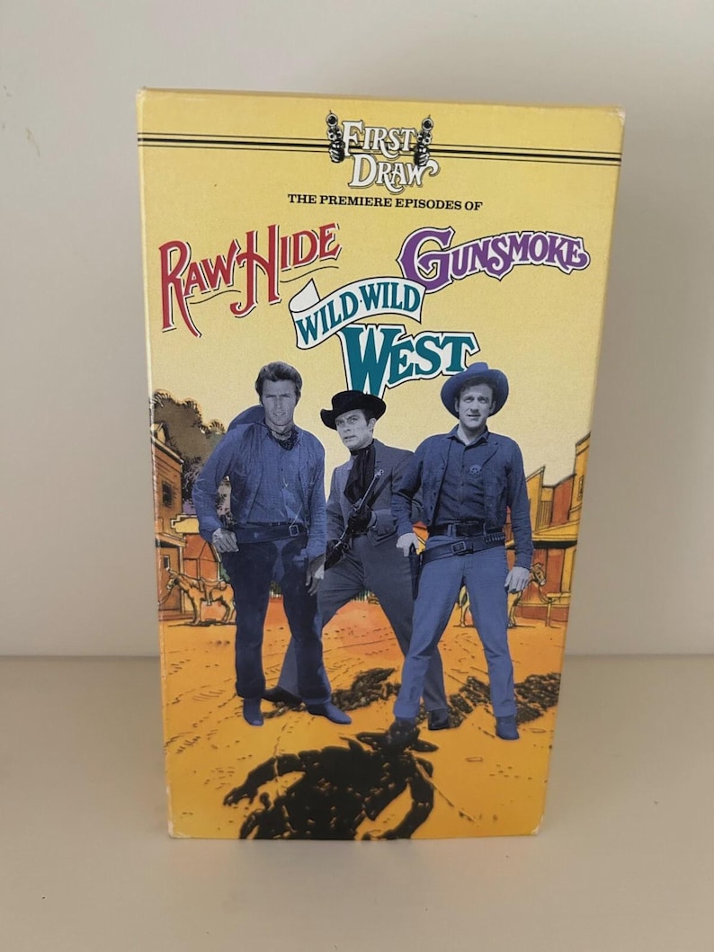 First Draw VHS Series ~ Gunsmoke / Rawhide / Wild West ~ Premier ...