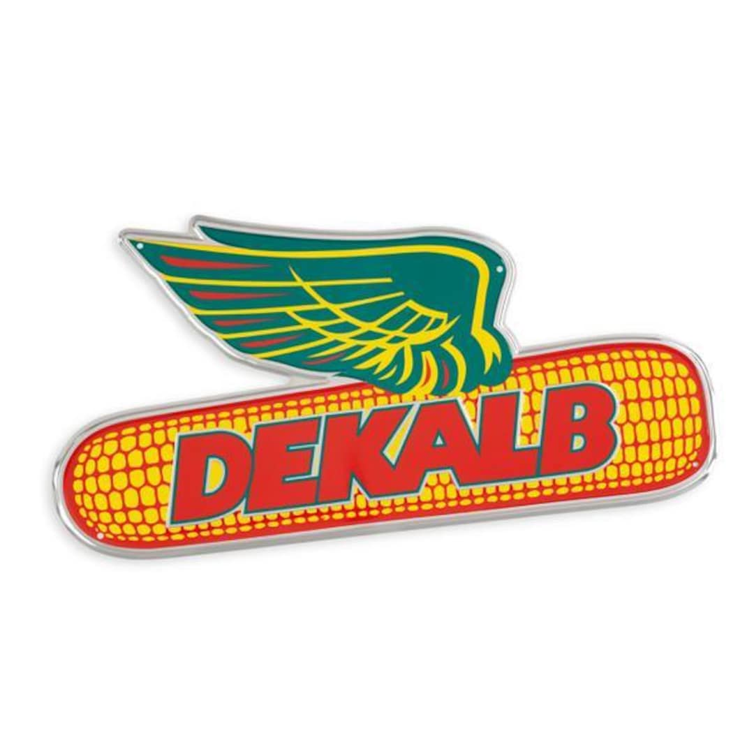 24" Traditional DEKALB Aluminum Farm Sign - Etsy