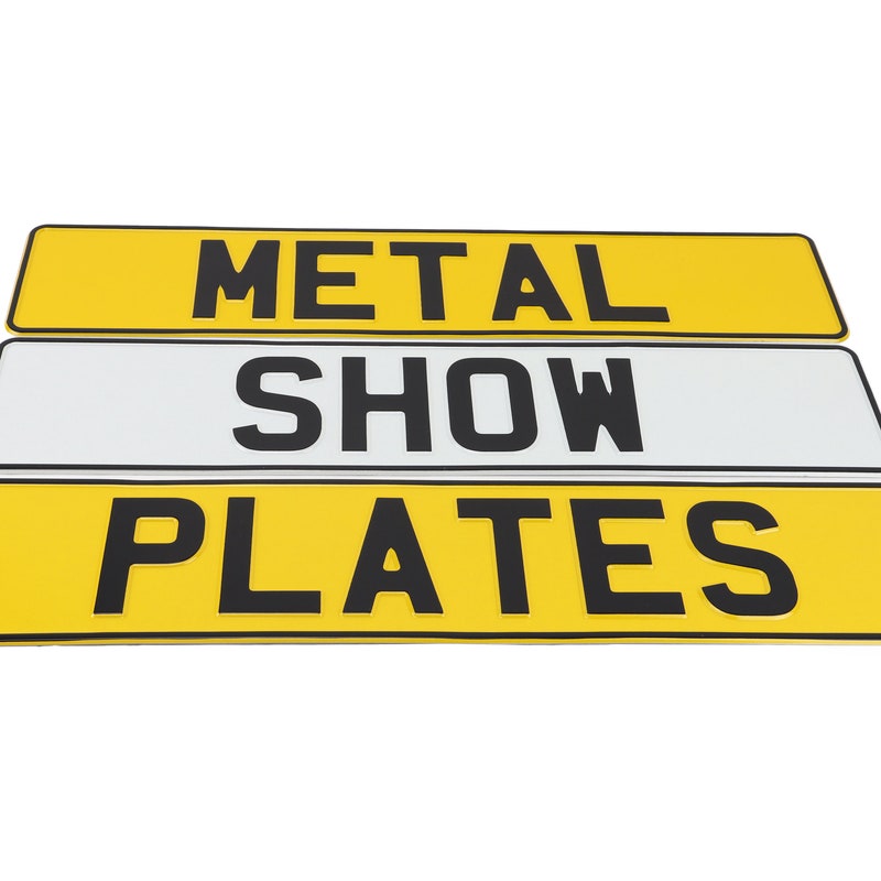 Number Plate Display - Etsy UK