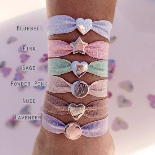 Personalised Bracelet Proud of You | Well Done, Custom Silver Charm ...