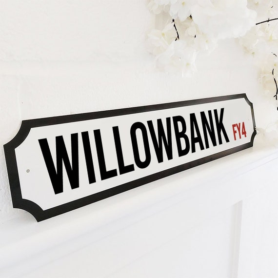 London Street Sign Wedding Quirky Cool Street Party & Spring Flower