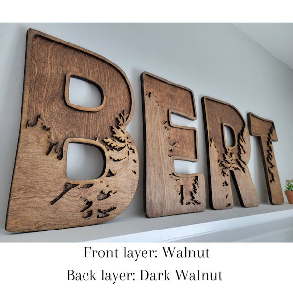 Nature Letters - Etsy