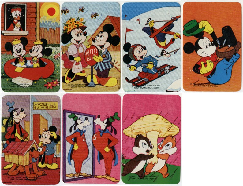 Mickey Mouse Donald Duck Goofy Set vintage Australian Walt Disney ...