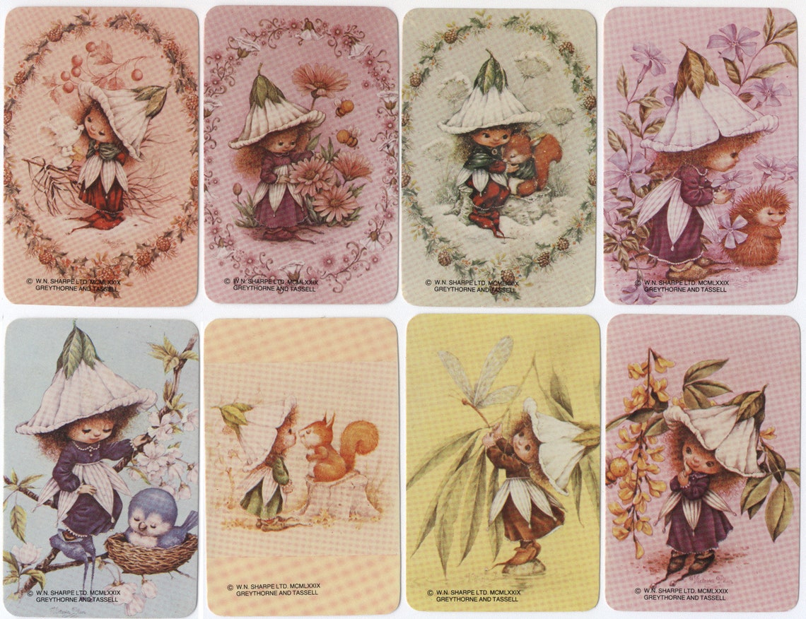 Victoria Gumnut Sugar Plum Fairies Set - Vintage Australian Kids ...