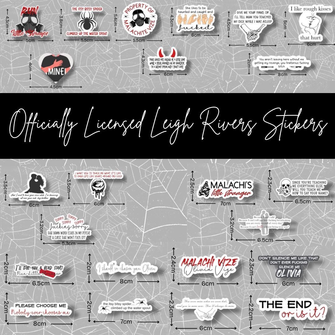 Little Stranger Stickers | OFFICIALLY LICENSED | Web of Silence Duet ...