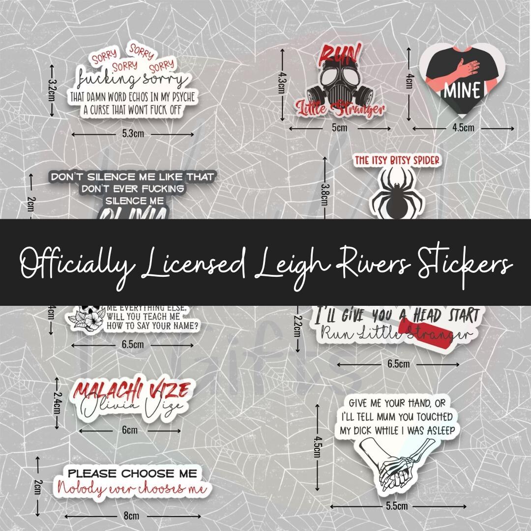 Little Stranger Stickers | OFFICIALLY LICENSED | Web of Silence Duet ...