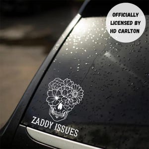 Haunting Adeline Car Decal | OFFICIALLY LICENSED | Zaddy Issues | Run ...