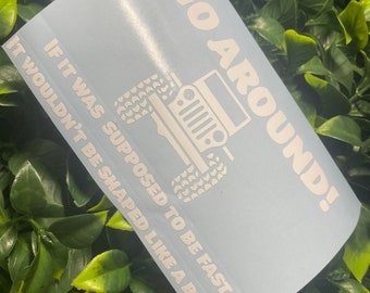 Go Around Decal | Etsy