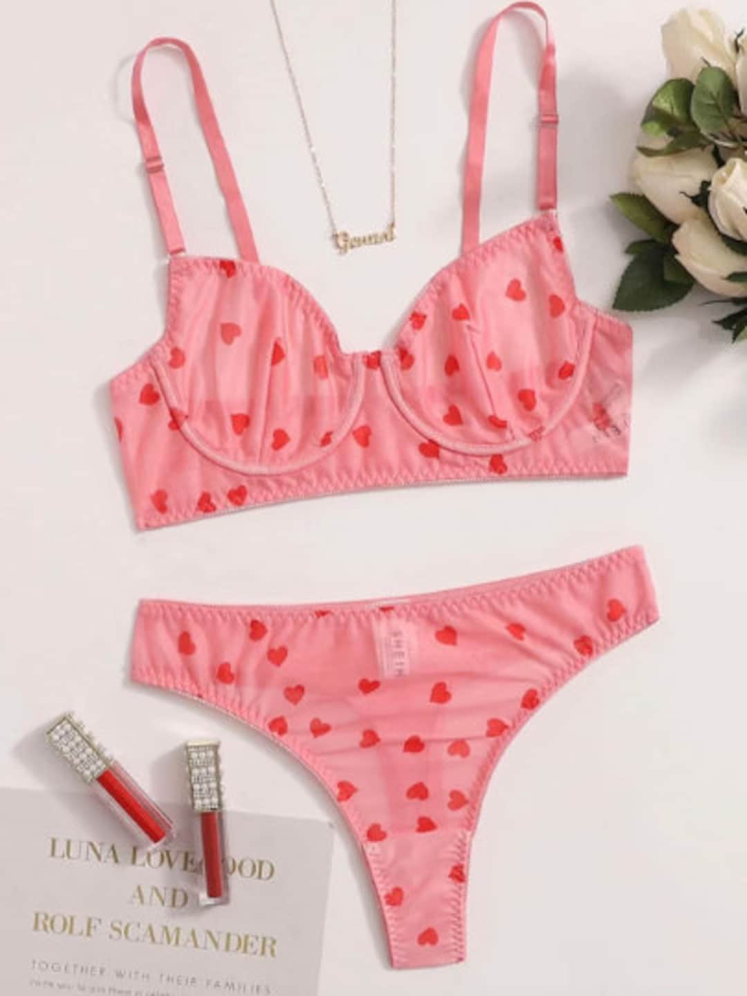 Cute Lingerie Set - Etsy