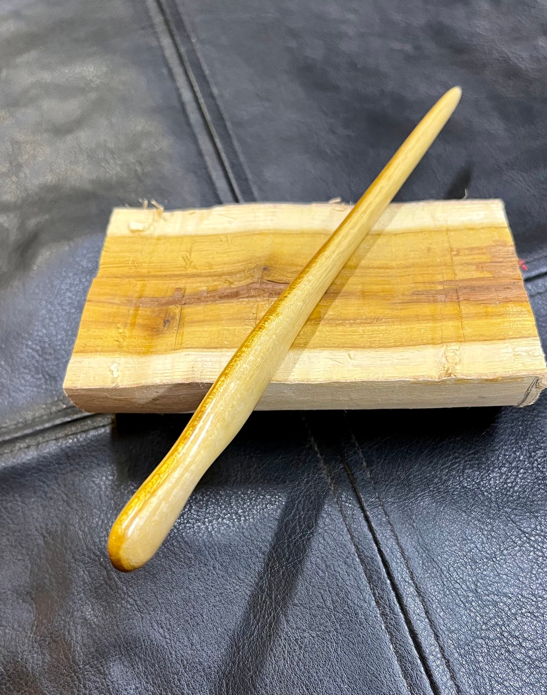 7.5 2-tone Osage Cloak Pin / Hair Stick - Etsy