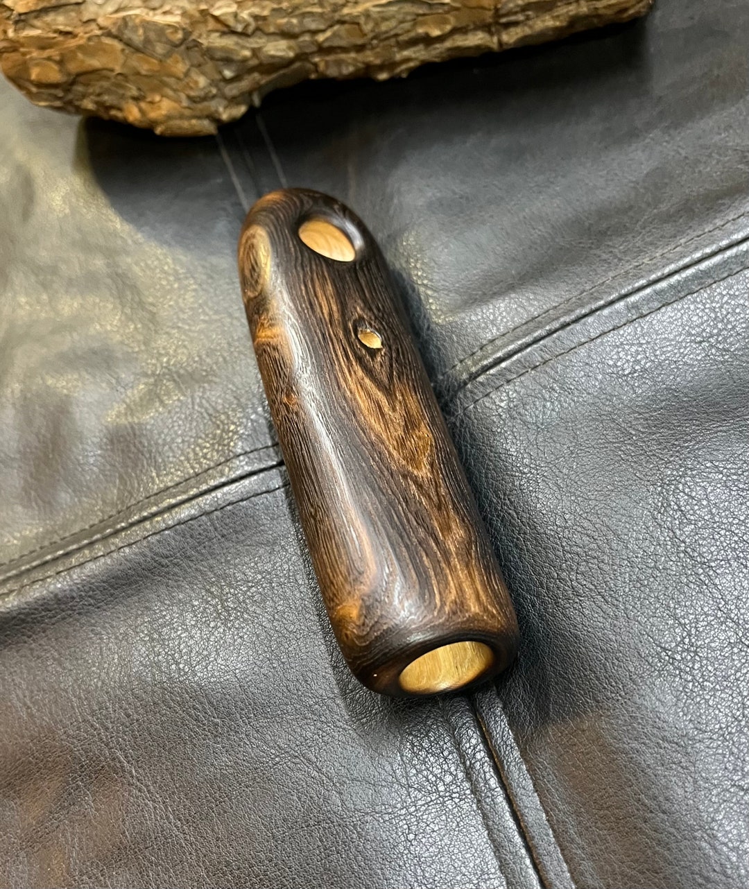 5 Elm Pocket Pipe Scorched - Etsy